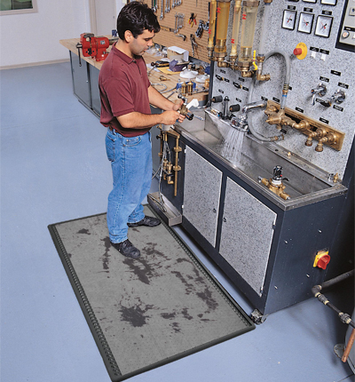 Disposable Grease-Resistant Traction-Enhanced Solid Comfort Matting
