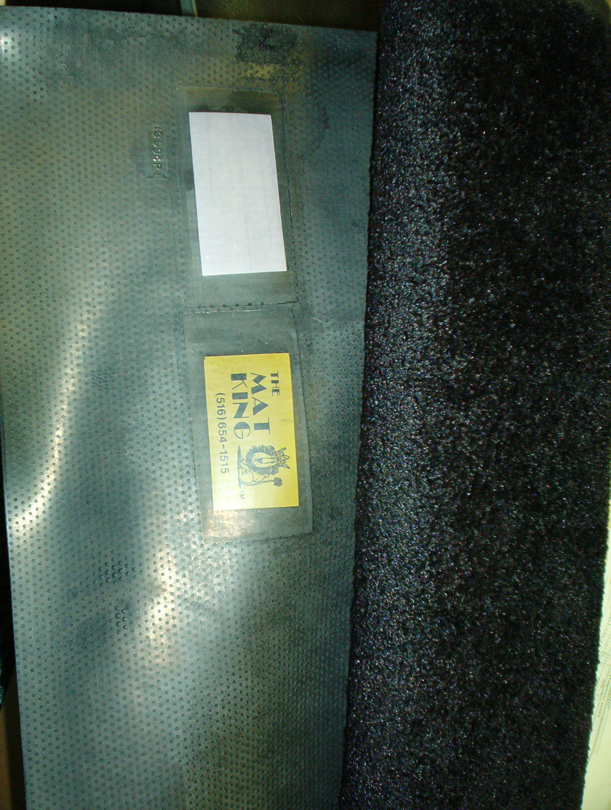 surplus solid color carpet mats